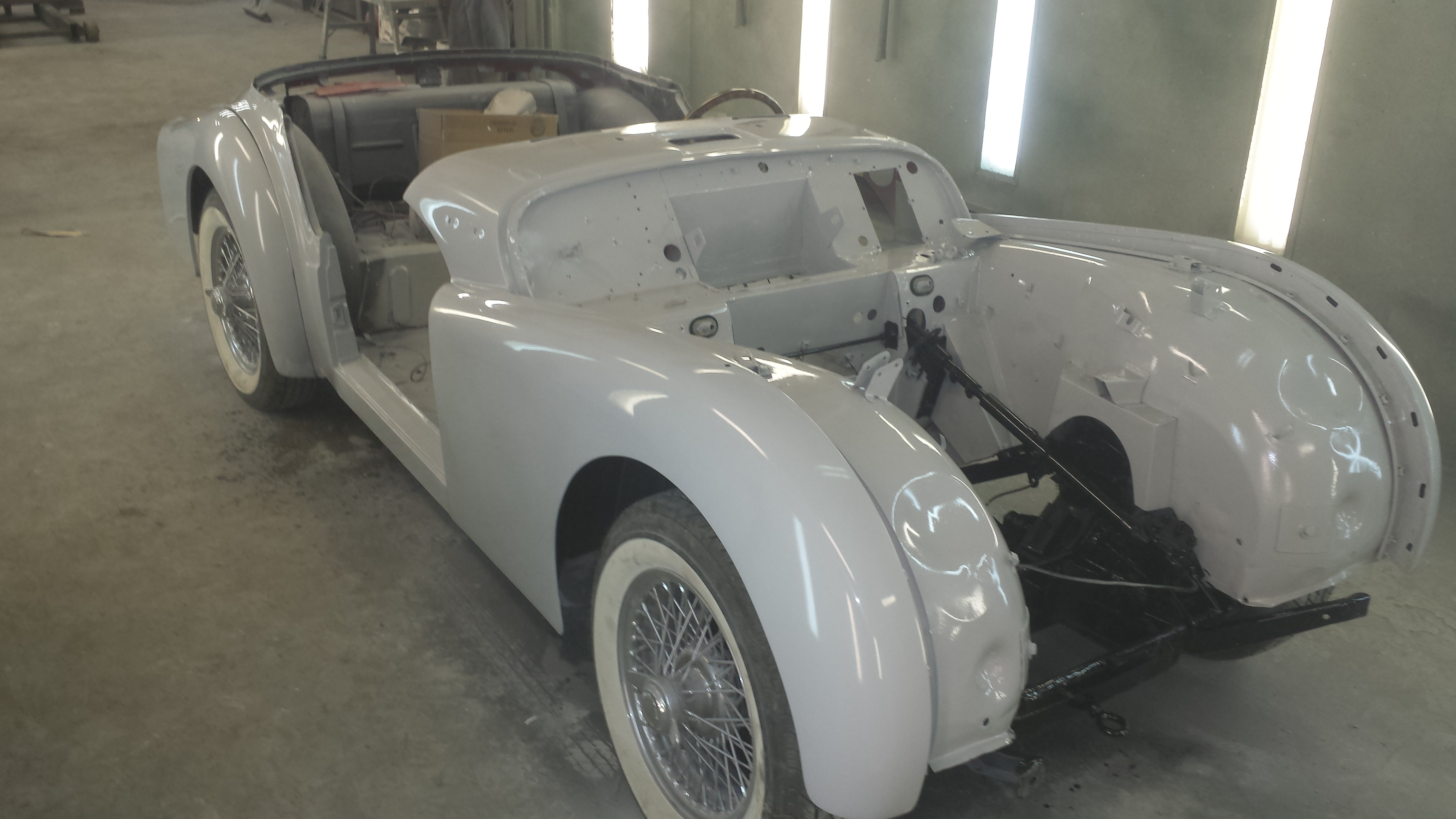 1960 TR3A Restoration Project | EnglishAutoUSA