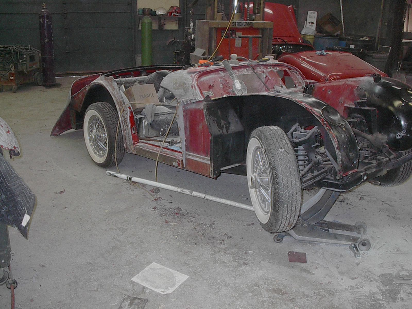 1960 TR3A Restoration Project | EnglishAutoUSA