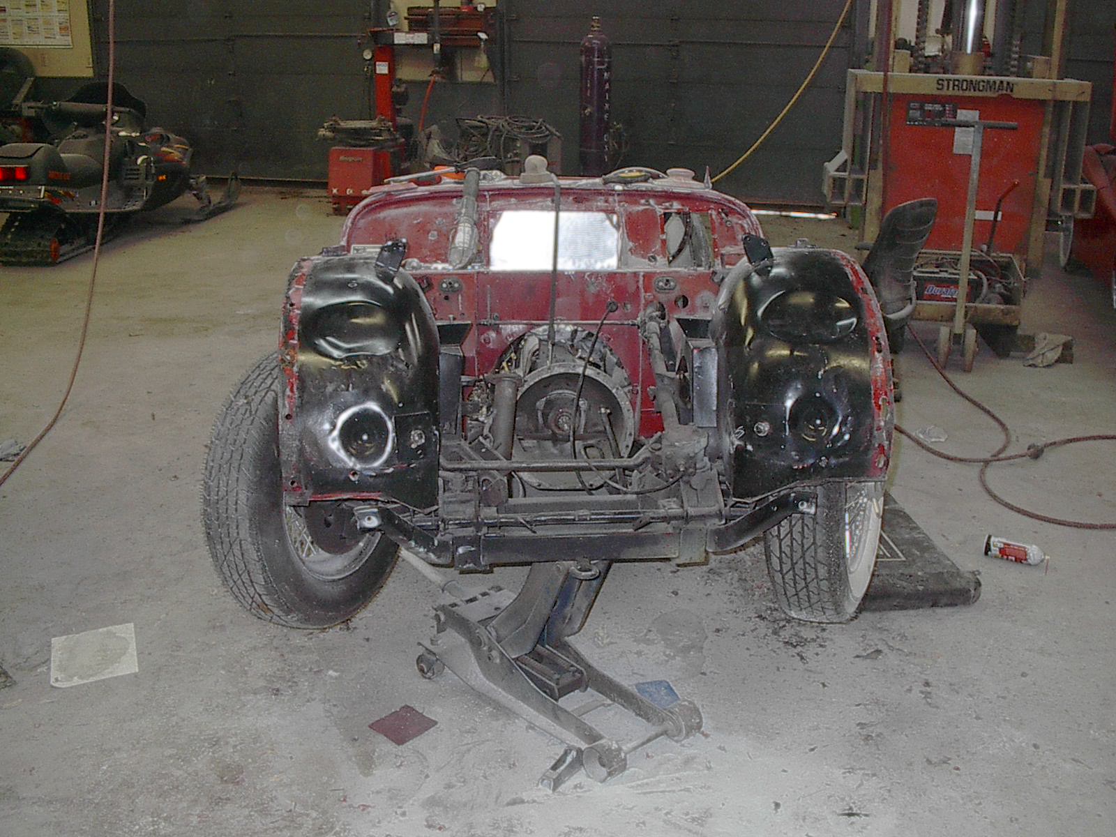 1960 TR3A Restoration Project | EnglishAutoUSA