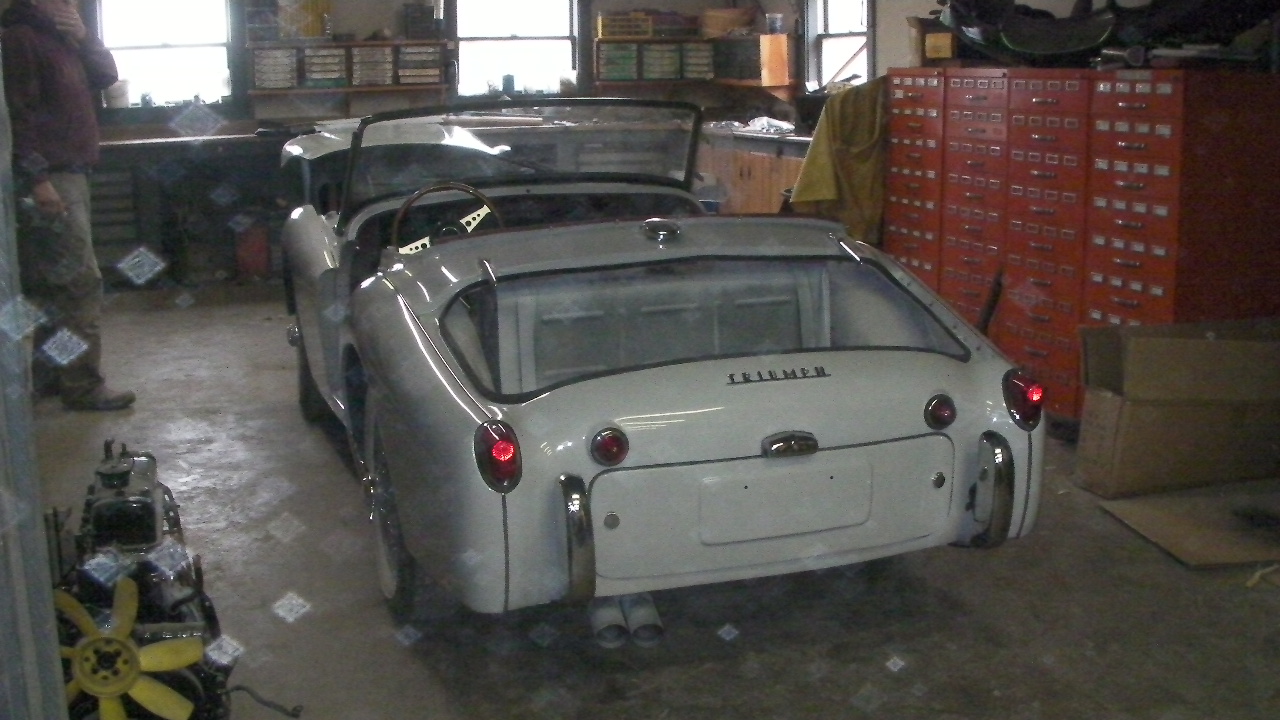 1960 TR3A Restoration Project | EnglishAutoUSA