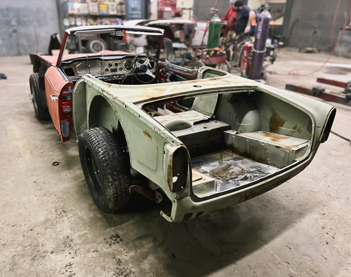 1966 Triumph TR4 A Restoration | EnglishAutoUSA